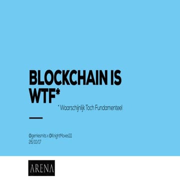 Blockchain is WTF | PDF