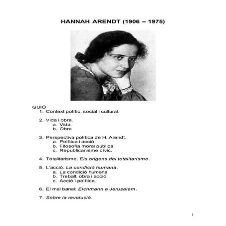 Arendt | PDF