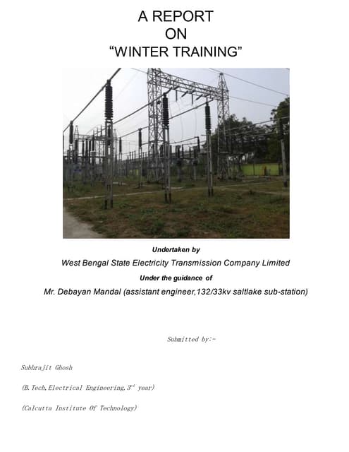 132 kv sub-station, power transmission | PDF