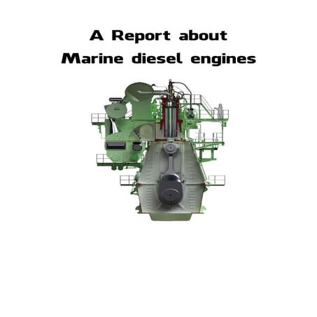 A report about marine diesel engines | PDF