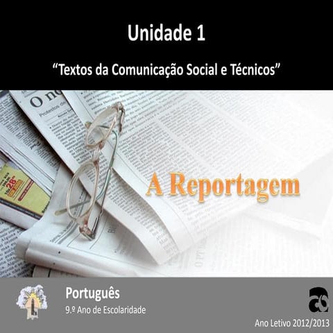 Gênero textual notícia - 6º ano | PPTX