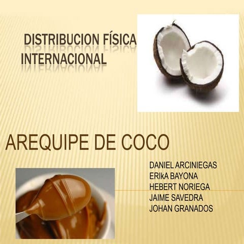 Arequipe de coco | PPTX