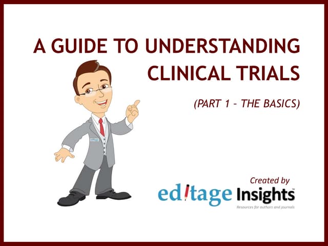 A researcher's guide to understanding clinical trials | PPT A researcher's guide to understanding clinical trials | PPT