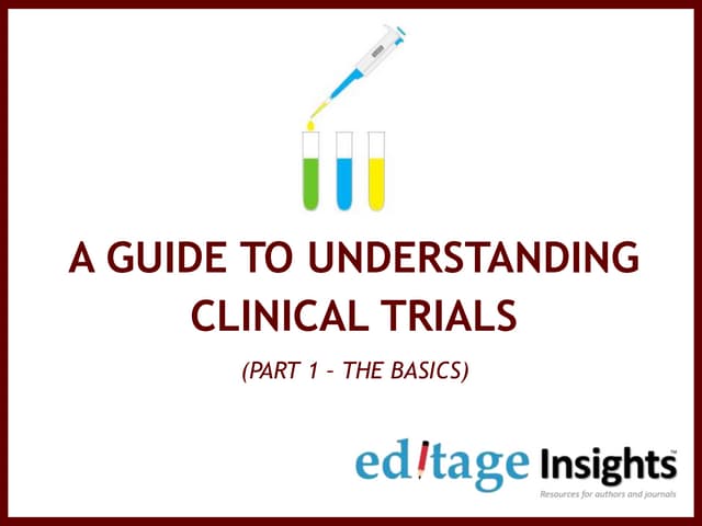 Introduction to clinical research | PPTX