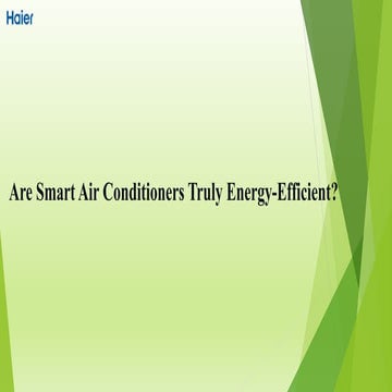 Are Smart Air Conditioners Truly Energy-Efficient.pptx