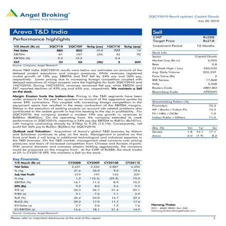 Areva t&d india ltd.pdf (ankush1) | PDF
