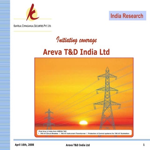 Areva t&d india ltd.pdf (ankush1) | PDF