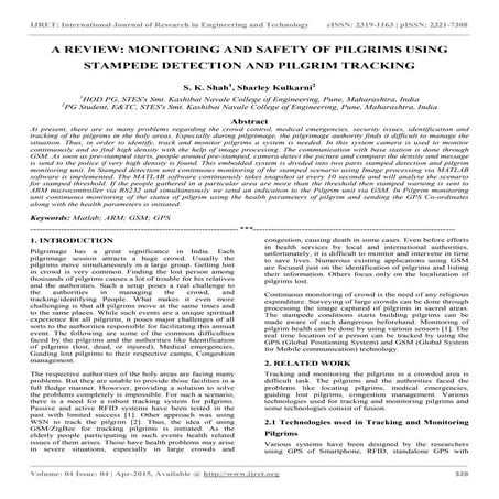 A review monitoring and safety of pilgrims using stampede detection and ...