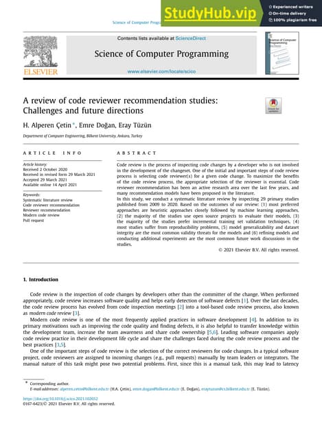SCOPUS PAPER EJMCM.pdf | Computer Software and Applications | Computing