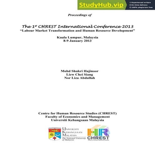 A Review Of Human Resource Management Practices In A Service Based ...