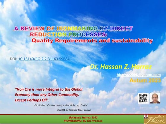 Seminar on HYL Process | PPTX