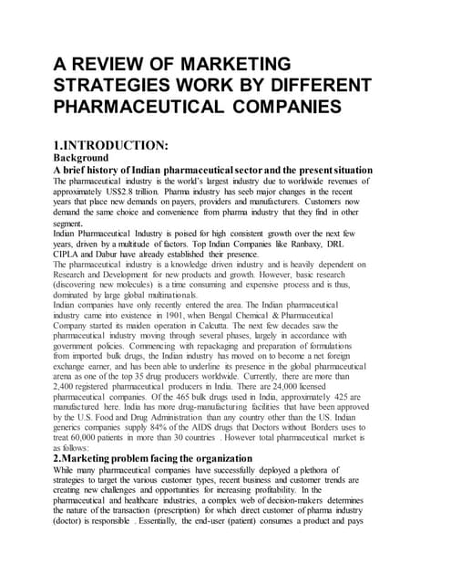 A review of marketing | PDF