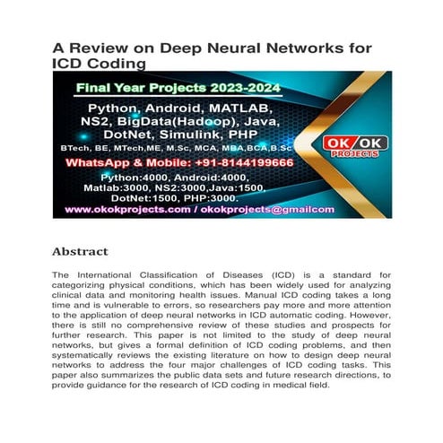 A Review on Deep Neural Networks for ICD Coding.pdf