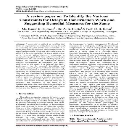 A review paper | PDF