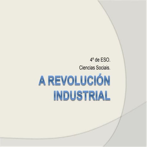 A revolución industrial | PPT