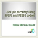 Are you correctly using 99291 and 99292 codes converted