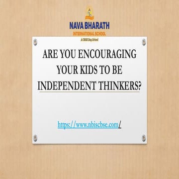 Are You Encouraging Your Kids to Be Independent Thinkers.pptx