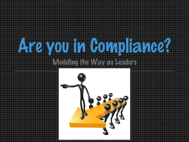 Are You In Compliance