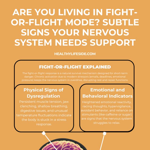 Are You Living in Fight-or-Flight Mode? Subtle Signs Your Nervous ...