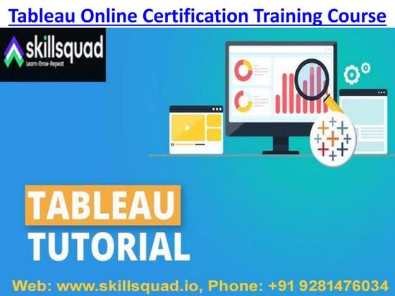 Tableau training in pune | PDF