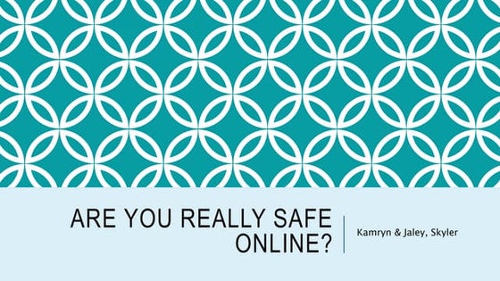 Online safety | PPTX | Social Networking | Internet