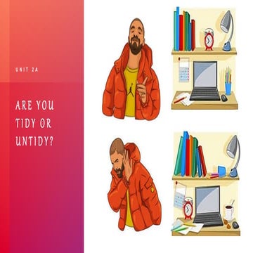 Are you tidy or untidy | PPTX