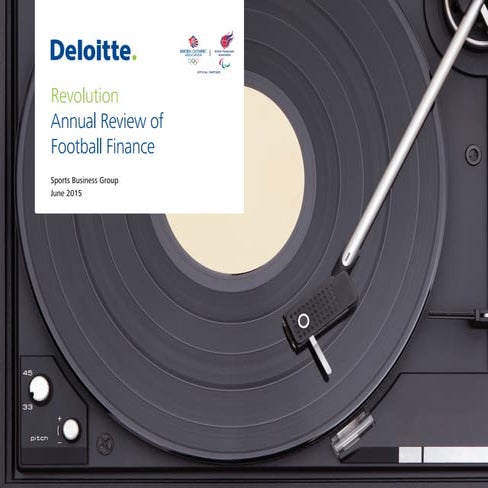 Annual Review of Football Finance 2015 | PDF