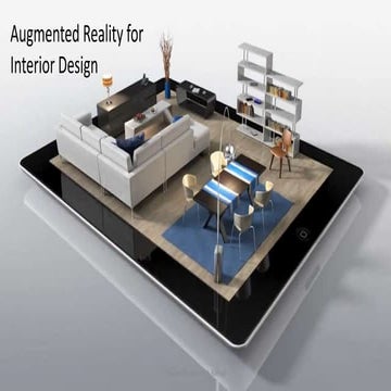 Augmented Reality for interior design | PPTX