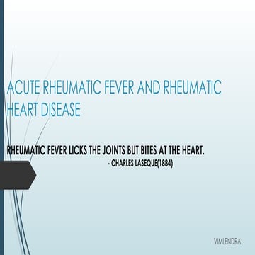 Acute Rheumatic Fever &Rheumatic Heart Disease NEW.pptx
