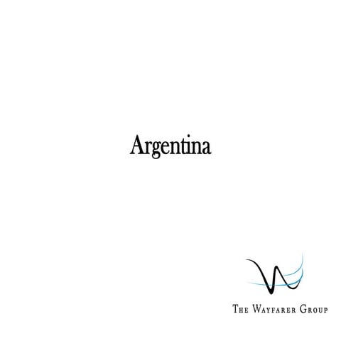 Argentina PowerPoint Presentation: Sample | PPTX