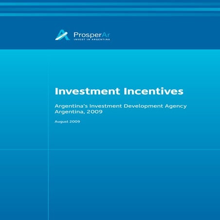 Argentina Investment Incentives | PDF