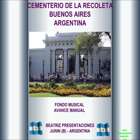 Cementerio de La Recoleta | Lugares de Buenos Aires | PDF