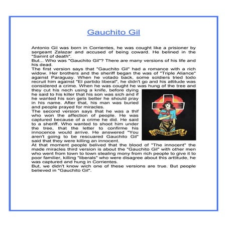 Argentina legends | PDF