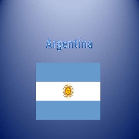 Argentina powerpoint | PPTX