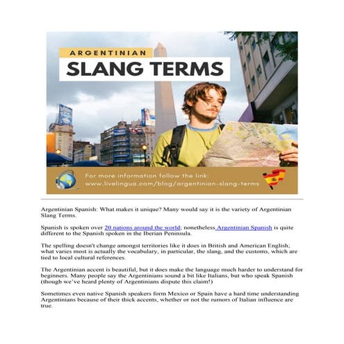 Ecuadorian Slang Terms | PDF