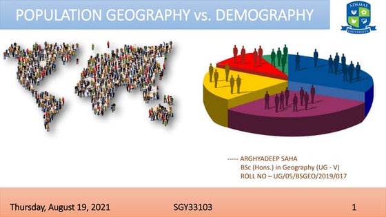Sources of population data | PPT