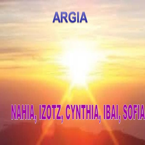Argia | PPT