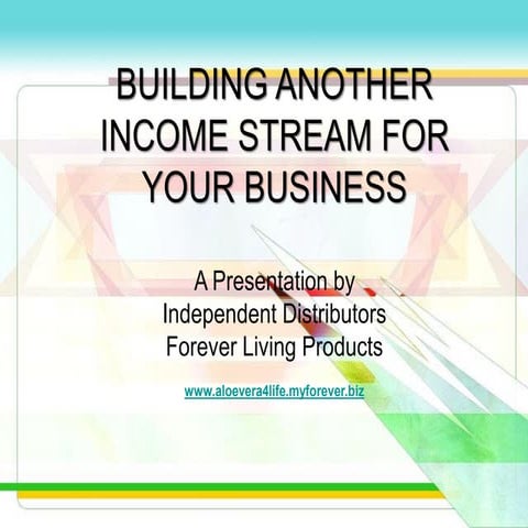Building Another Income Stream For Your Business | PPT