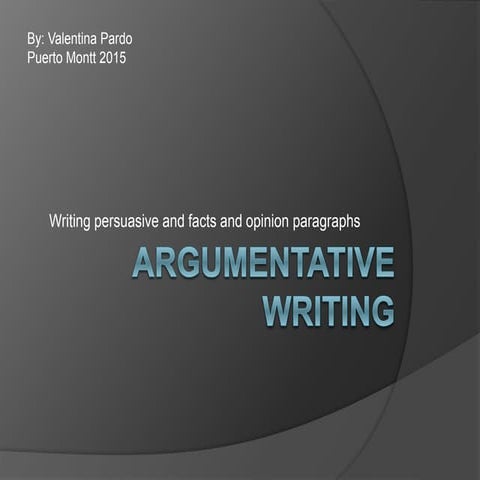 Fact and opinion persuasive writing | PPT