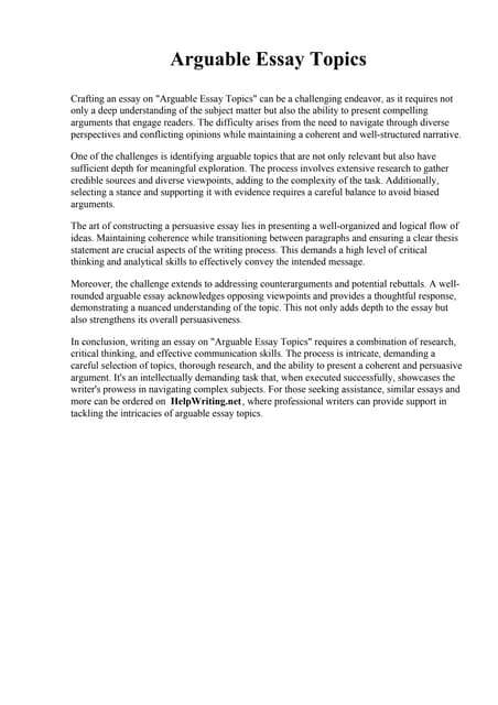 Good Argumentative Essay Examples.pdf