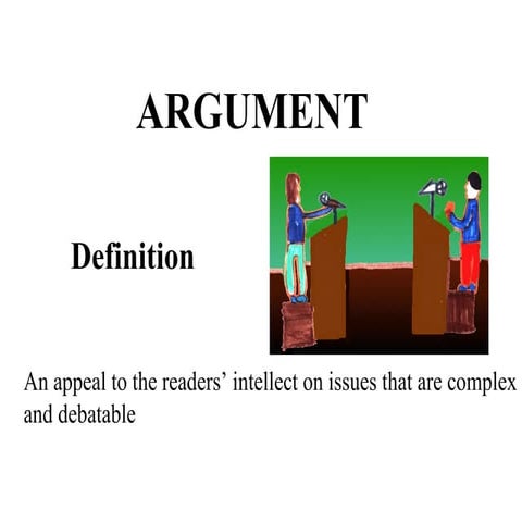Argument[1] | PPT