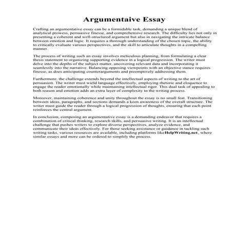 Example Of Rough Draft Essay | PDF