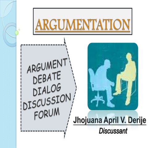 Argumentation. | PPTX