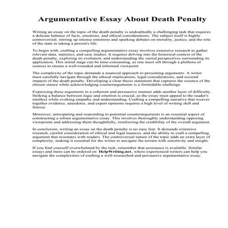 Argumentative Essay About Death Penalty.pdf