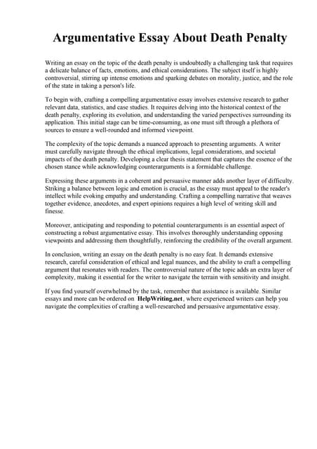 Persuasive Essay About Death Penalty.pdf