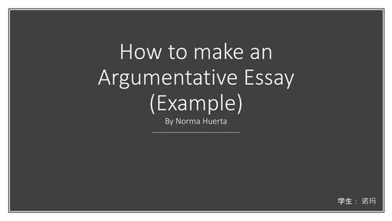 Argumentative Writing ppt - Grades 10-11 / Forms 4 - 5 | PPTX