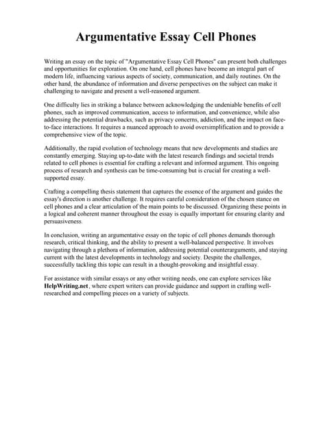 Essay Cell Phone.pdf