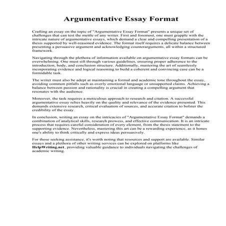 Argumentative Essay Format.pdf
