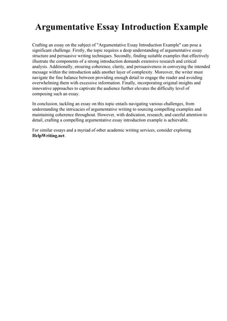 Introduction For Argumentative Essay.pdf