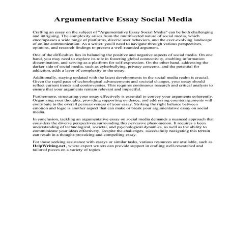 Argumentative Essay Social Media.pdf